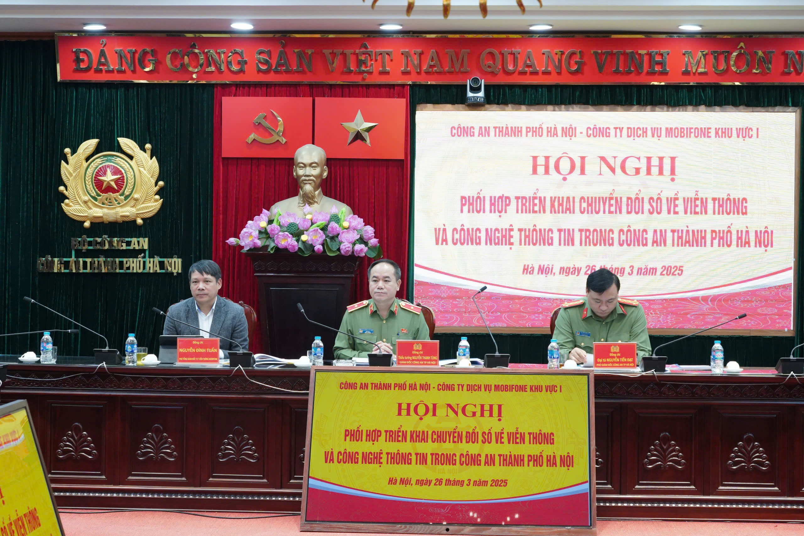 MobiFone đồng hành cùng CATP Hà Nội thúc đẩy nhanh chuyển đổi số ...